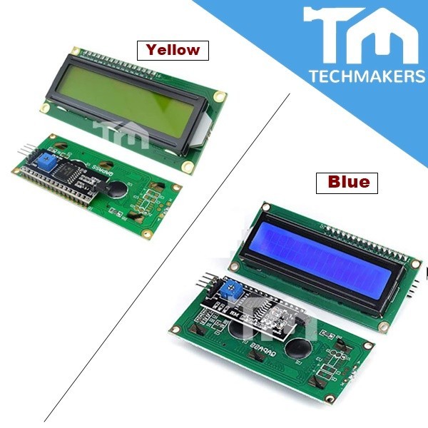 Arduino Serial IIC I2C LCD 1602 (16x2) Blue/Yellow Liquid Crystal ... Arduino Serial IIC I2C LCD 1602 (16x2) Blue/Yellow Liquid Crystal ...