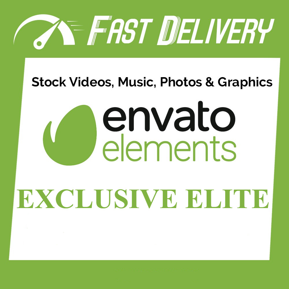 Exclusive Elite Access Card Stock Videos, Music, Photos & Graphics Envato Vip All | Shopee Malaysia