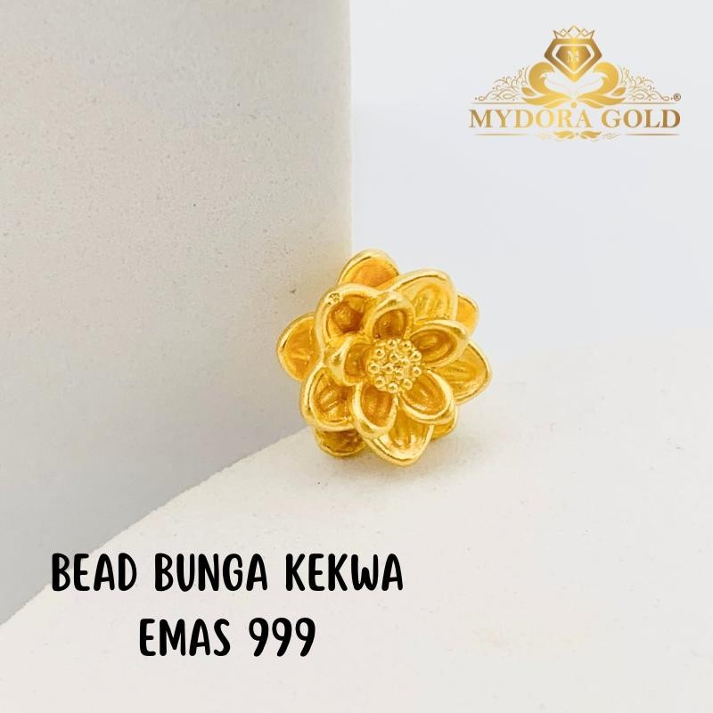 MYDORA Bead Bunga Kekwa l EMAS 999/24k | Shopee Malaysia