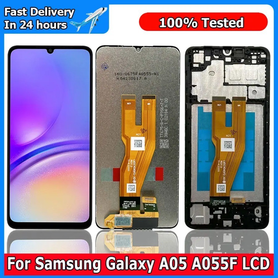 Original LCD for Samsung Galaxy A05 A055 A055F LCD Touch Display Digiziter Assembly Replacement ...