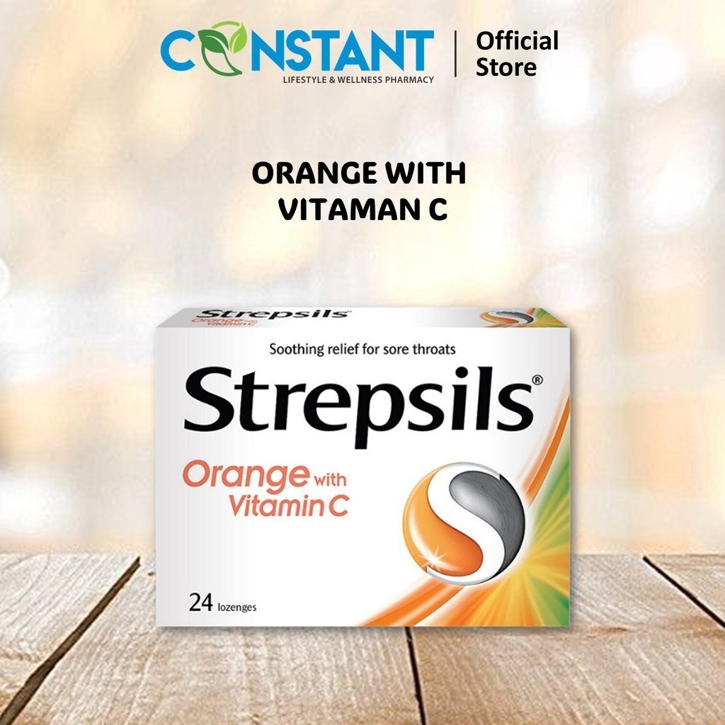 Strepsils Sore Throat Relief Lozenges 24s - Original/Cool/Extra Strong ...