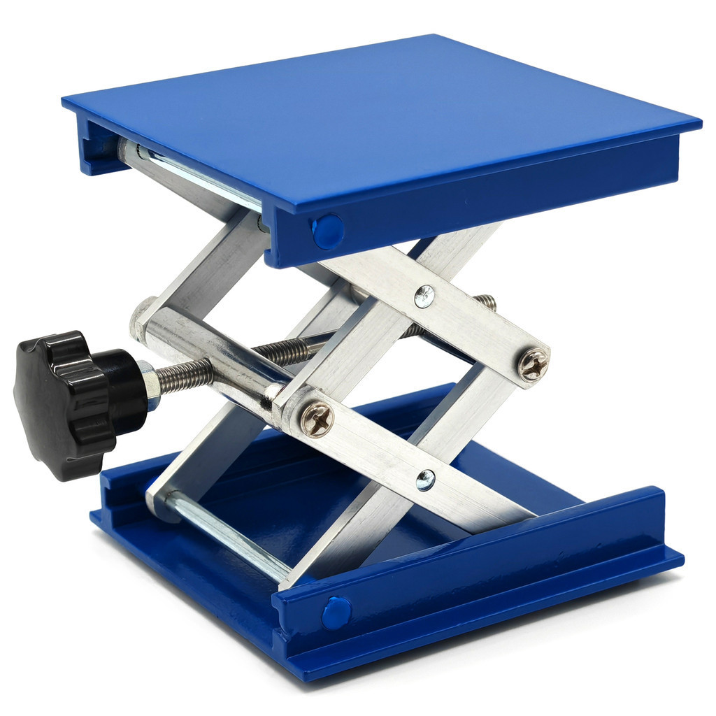 Lab Scissor Jack Lift Platform Stand Table 10x10cm, Aluminum Oxide ...