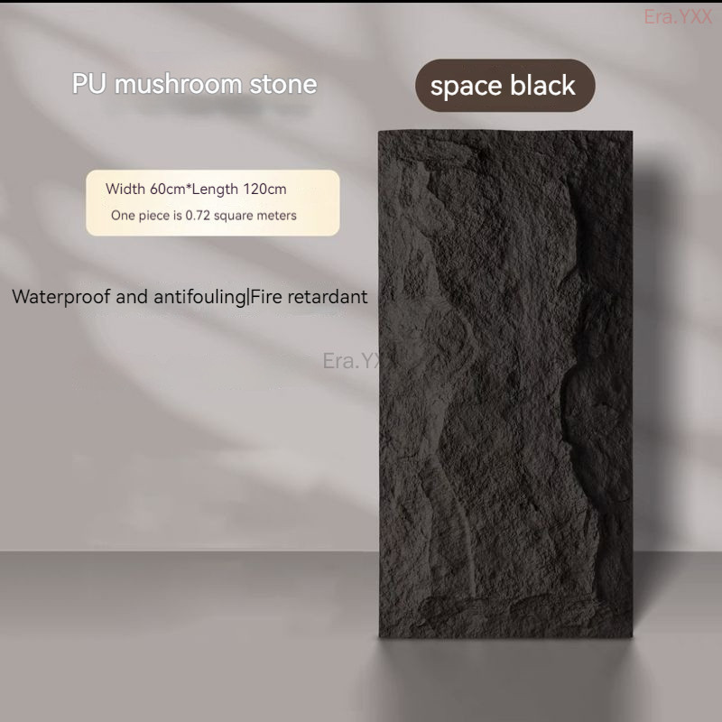 Lightweight Culture Stone PU Stone Skin Artificial Mushroom Stone ...