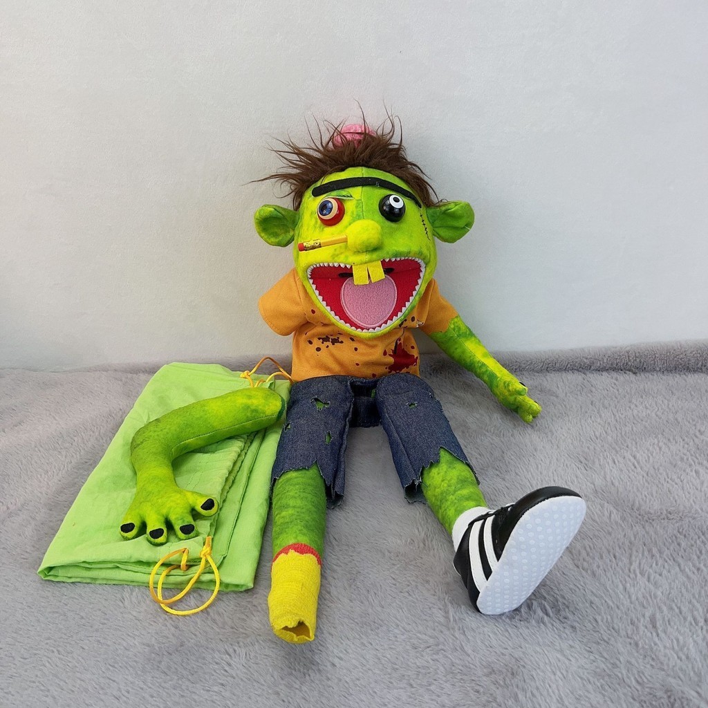 Jeffy Hand Puppet Ready Stock Funny Boy Muppet jeffy Finger Puppet Doll ...