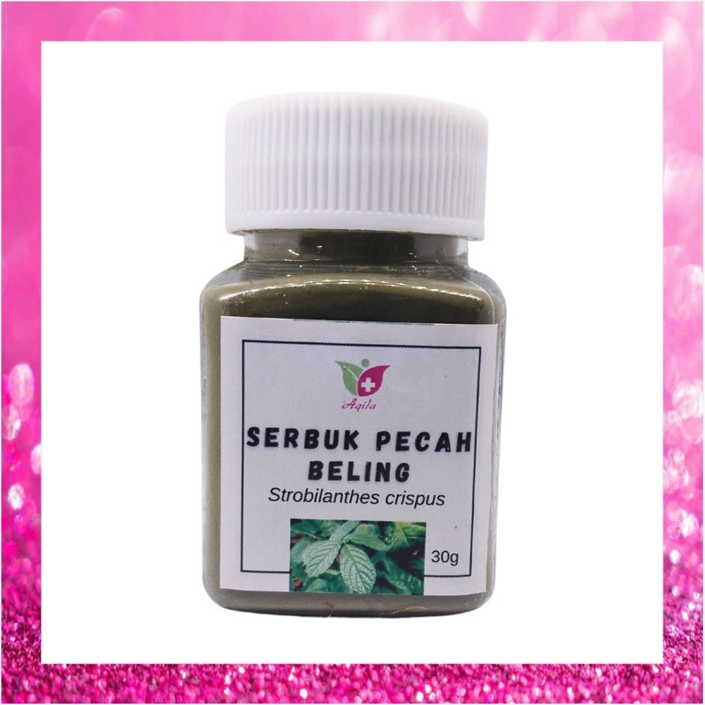 Serbuk Daun Pecah Beling dalam Botol (30g) - Strobilanthes Crispus ...