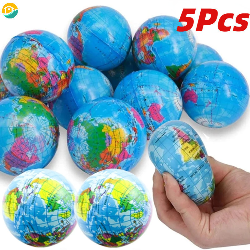 Fun PU Earth Map Squeeze Toy Children's Creative Gift / Mini Creative ...