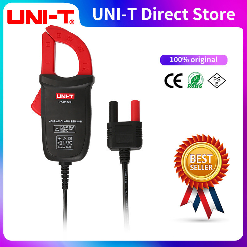 UNI-T UT-CS06A CURRENT SENSOR 400A AC current, frequency response up to ...