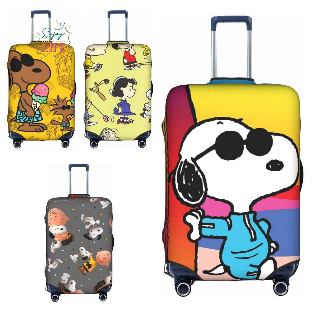 [Spot] Snoopy Travel Luggage Cover 18-32in High Stretch Thickened ...