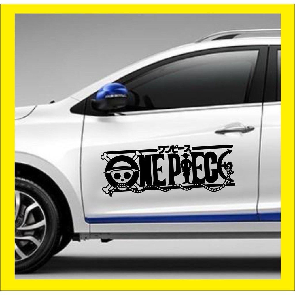 One PIECE STICKER / CAR STICKER / ONE PIECE CAR STICKER | Shopee Malaysia