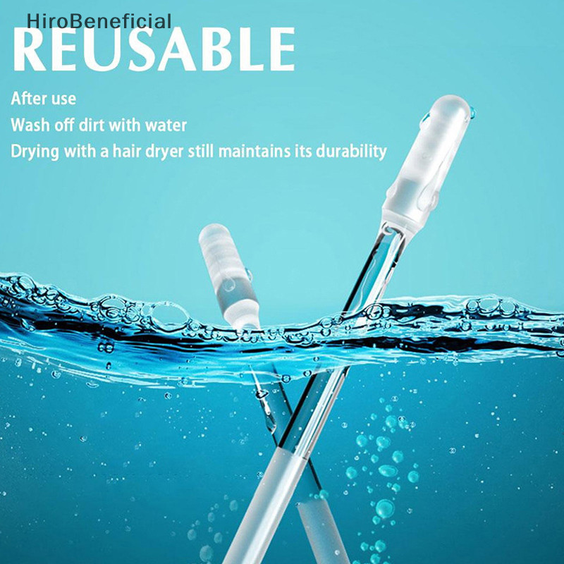 HiroBeneficial Disposable Ear Swabs Pick Reusable Ear Cleaner Soft ...