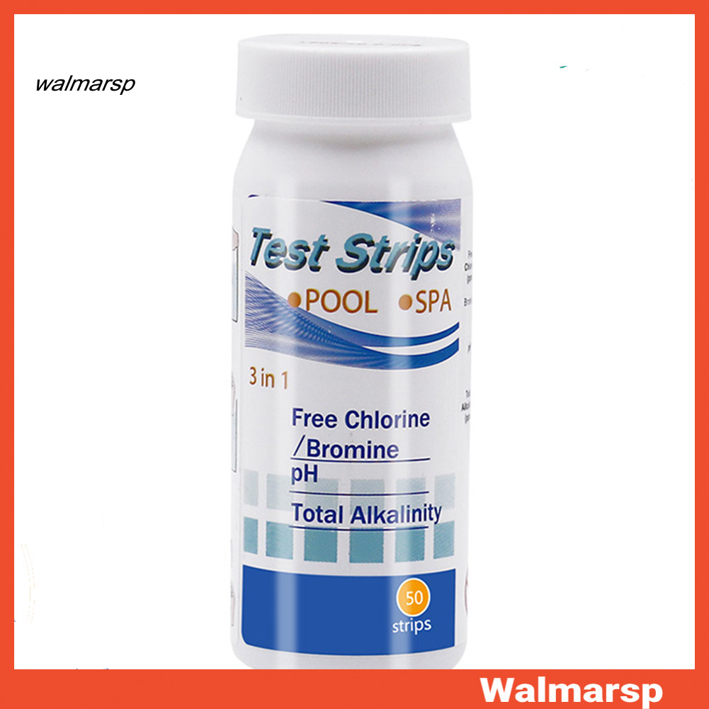 [WMP] 50Pcs 3-in-1 Swimming Pool SPA Hot Spring Water PH Chlorine ...