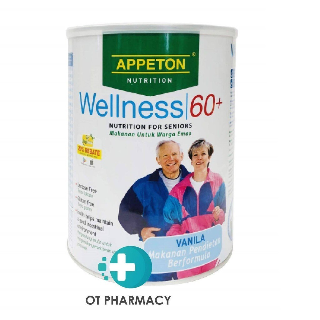 Appeton Nutrition Wellness 60+ for Seniors 400g/900g | Shopee Malaysia