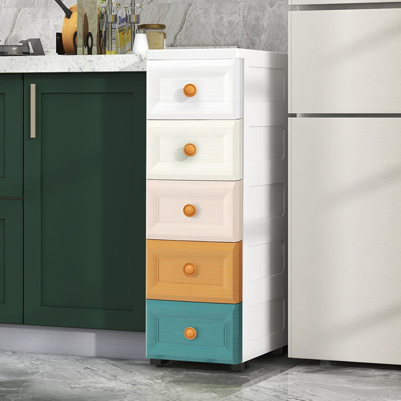 20/25/30 wide crevice storage cabinet drawer type plastic storage box ...