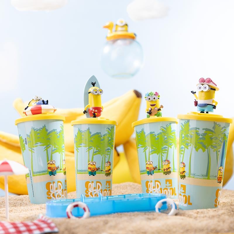 [New Style] Despicable Me 4 Doll Straight Cup Strawless Universal ...