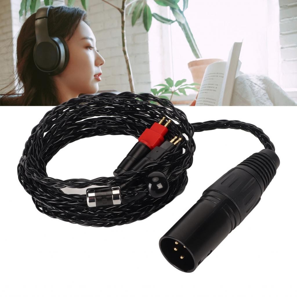 1buycart 4 Pin XLR Balanced Male Headphone Cable Lossless Sound Quality ...