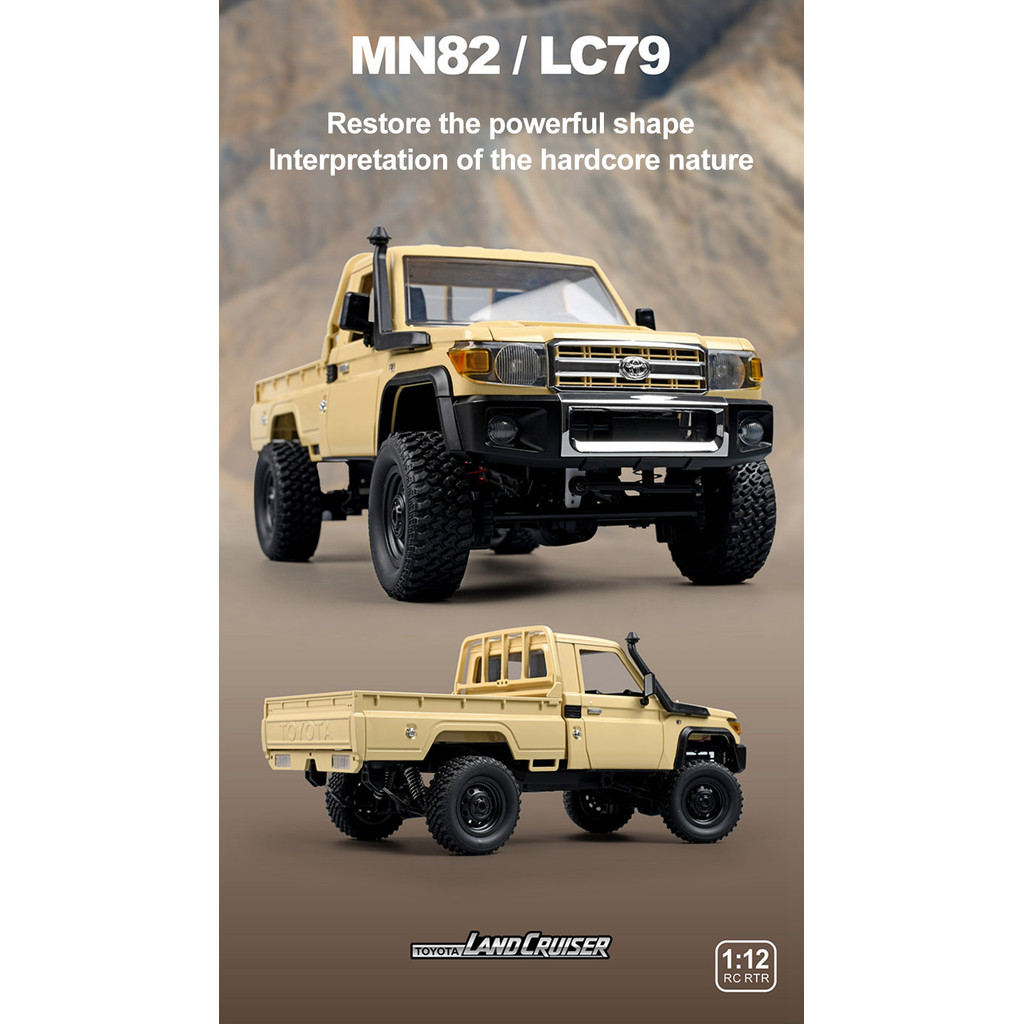MN MODEL RC Pickup Car MN82 1/12 Model Climbing Off-road Vehicle 2.4G ...
