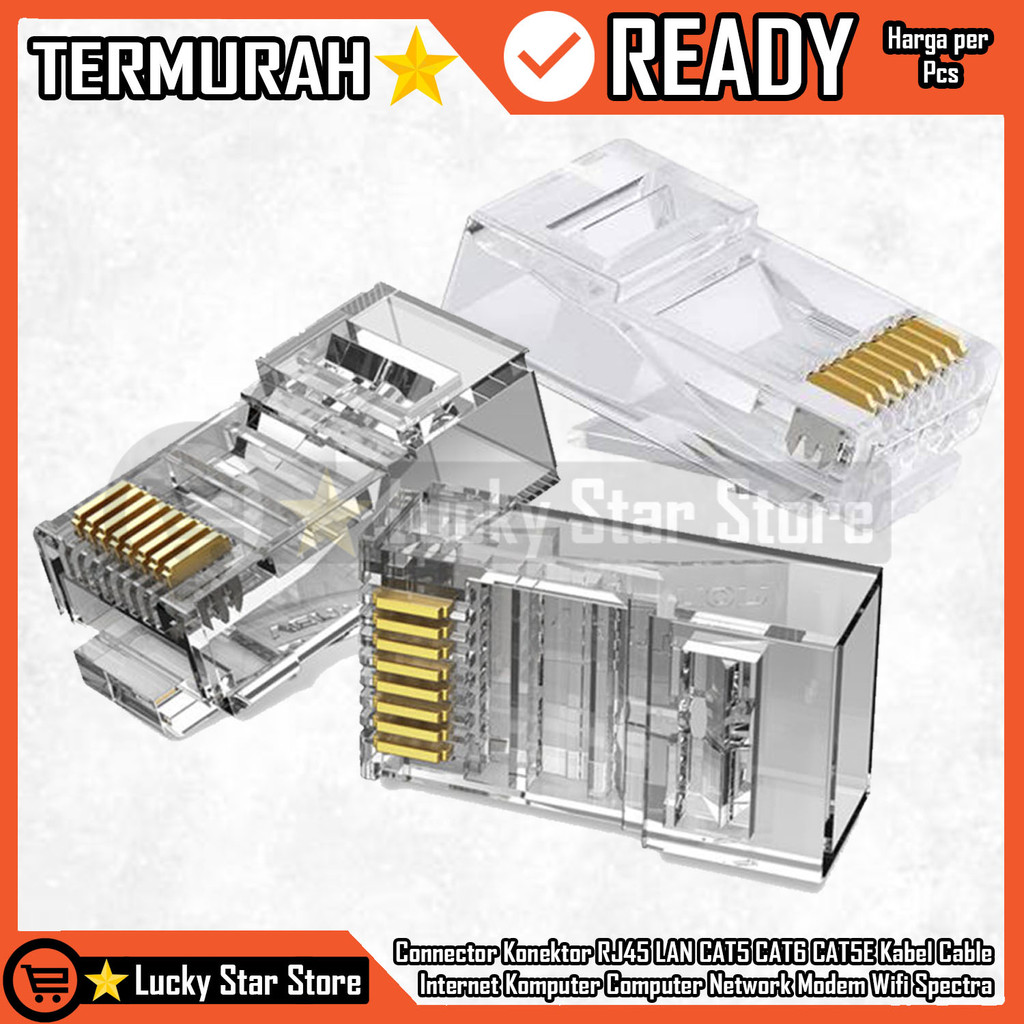 Connector RJ45 Spectra LAN Cable Computer Cable Internet Ethernet UTP ...