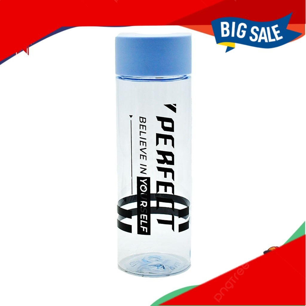 Botol Air Mineral, Transparent Water Bottle (6.5cm x 20cm) | Shopee ...
