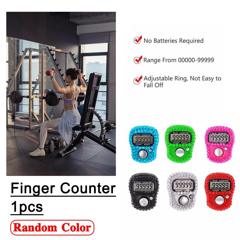Mini Finger Counter Portable Light Weight Resettable Digital Bling ...