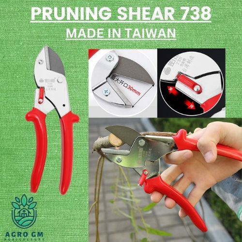 Gunting Kebun pokok SAKAWA TIAN 738 / 733E Imported Germny SK5 Steel ...