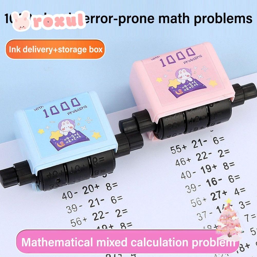 ROXUL Roller Digital Teaching Stamp, Digital Reusable Number Rolling ...