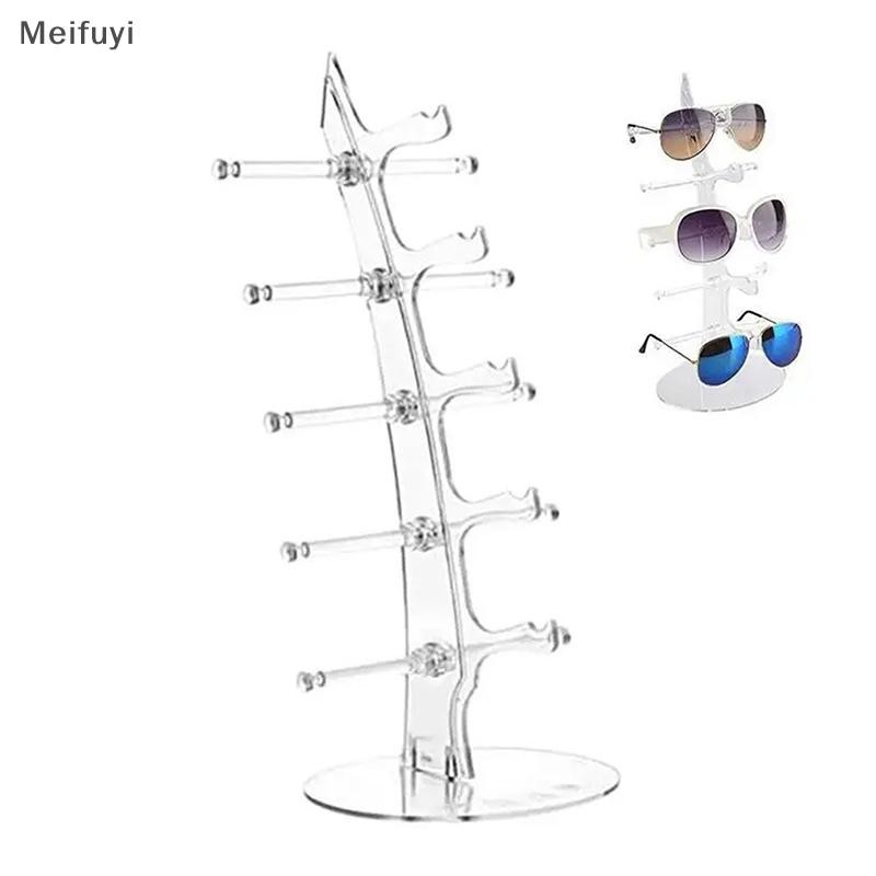 [Meifuyi] Acrylic Eyeglass Holder 5-tier Optical Glasses Organizer ...