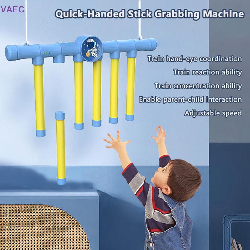 VAEC Challenge Falling Sticks Game Kids Stick Catching Toy Training Reaction Ability Educational ...