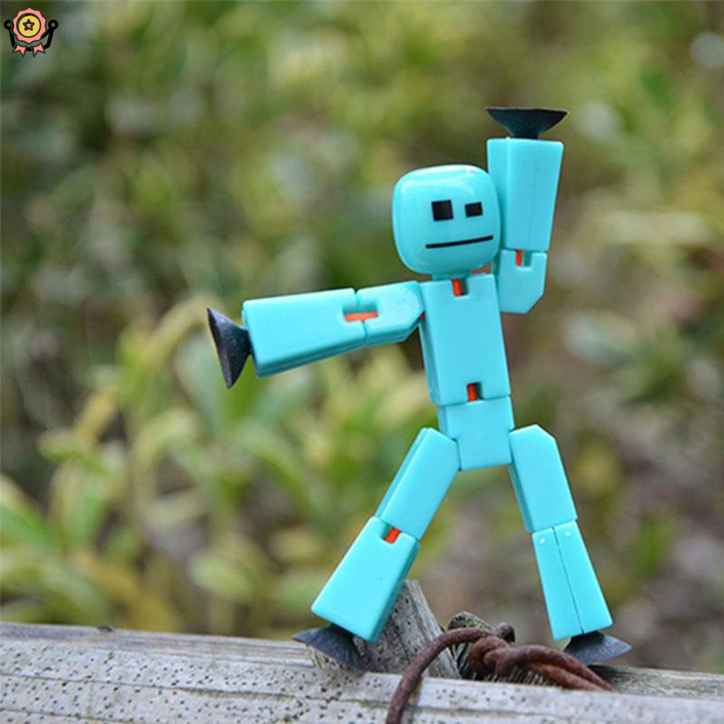 Random Color Screen Animation Toy Shed Doll with Suction Cup DIY Making ...