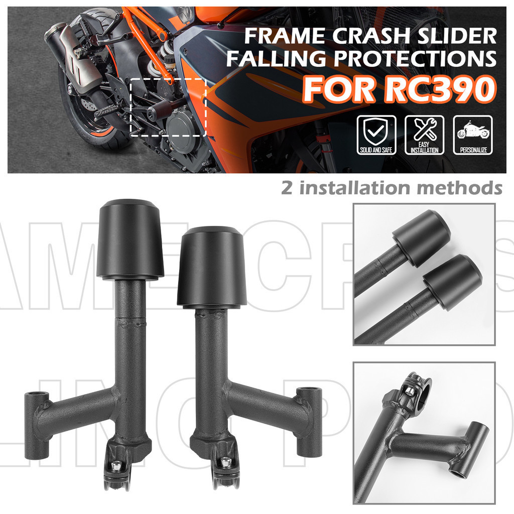 RC390 Frame Slider Fairing Guard Crash Pad for KTM RC 390 2022 2023 ...