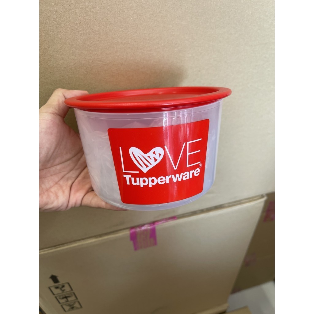 Tupperware LOVE One Touch Topper Small (2) 950ml | Shopee Malaysia