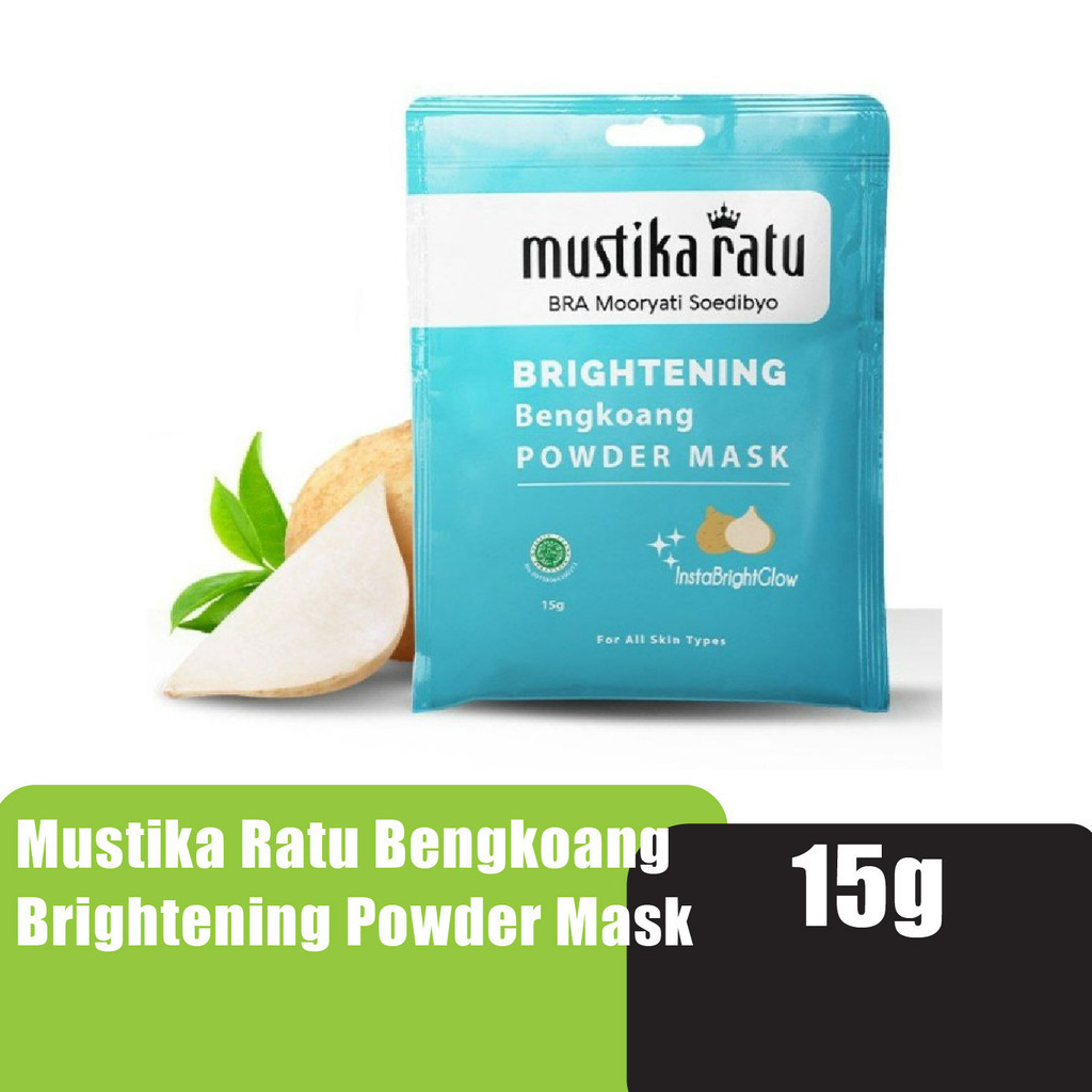 Mustika Ratu Skincare - Bengkoang Powder Mask for Brightening Mask Muka ...