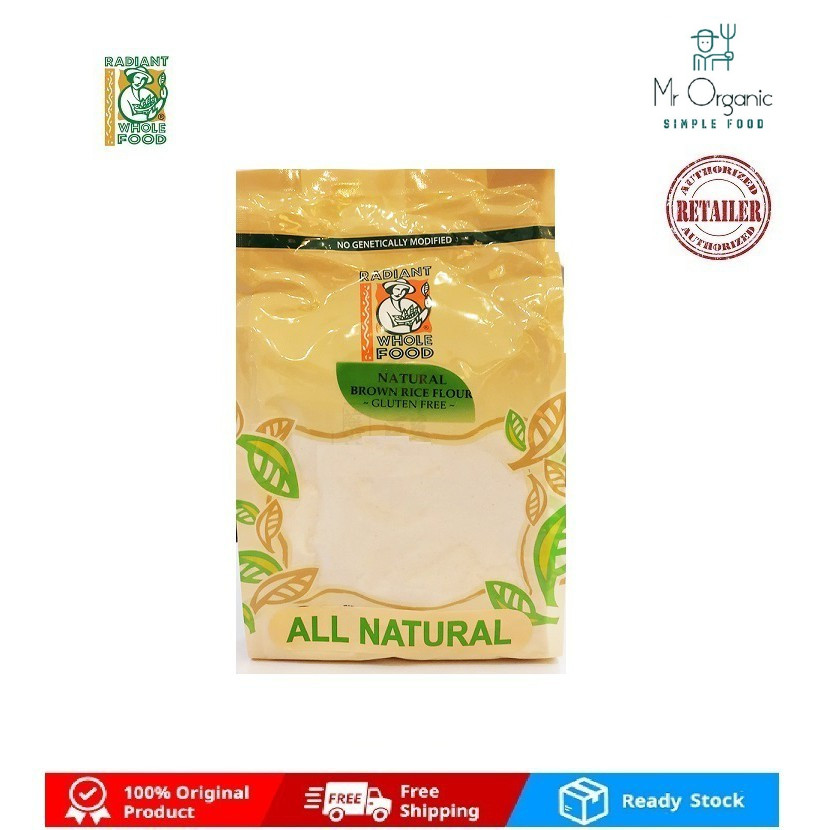 Radiant Radiant Organic Brown Rice Flour 500g | Shopee Malaysia