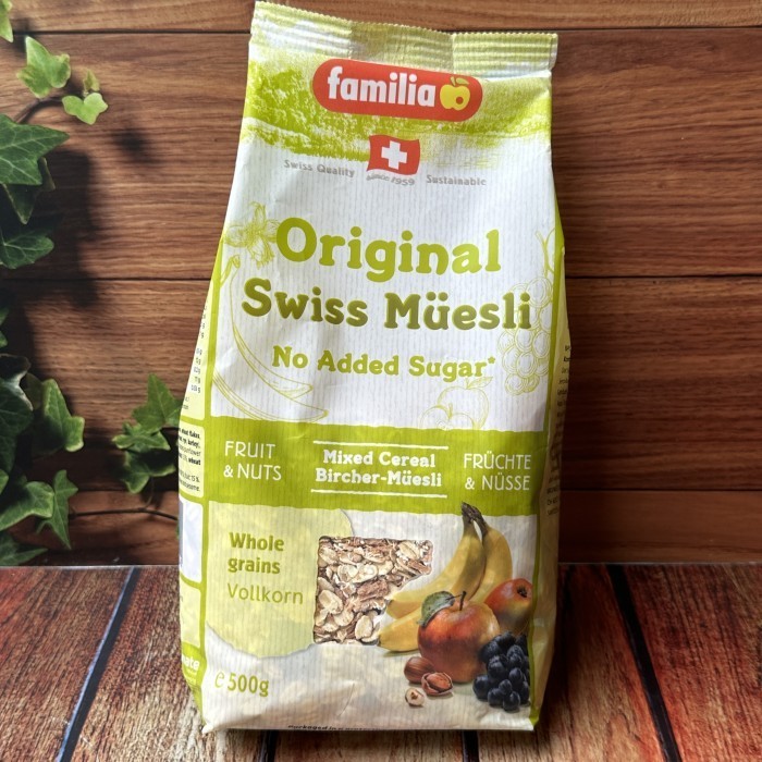 Familia Granola Original SWISS No Sugar - 500G [SWISS Granola] | Shopee ...