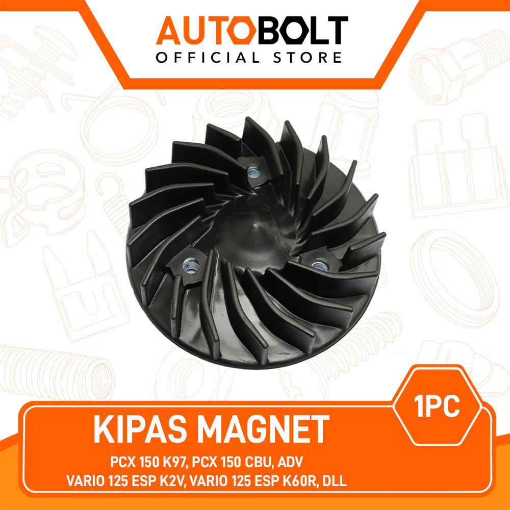 Magnetic Cooling Fan PCX 150 Old New ADV 150 Vario New eSP LED New Old ...