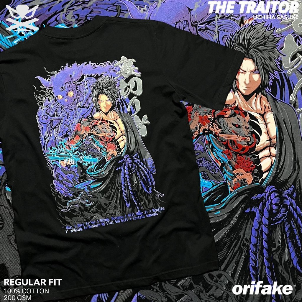 T-SHIRT THE TRAITOR ANIME | Shopee Malaysia