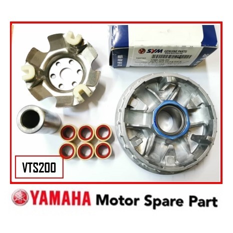 100% ORIGINAL SYM VTS200 FRONT PULLEY SET ASSY 0 22000-H9B-000 VTS 200 ...