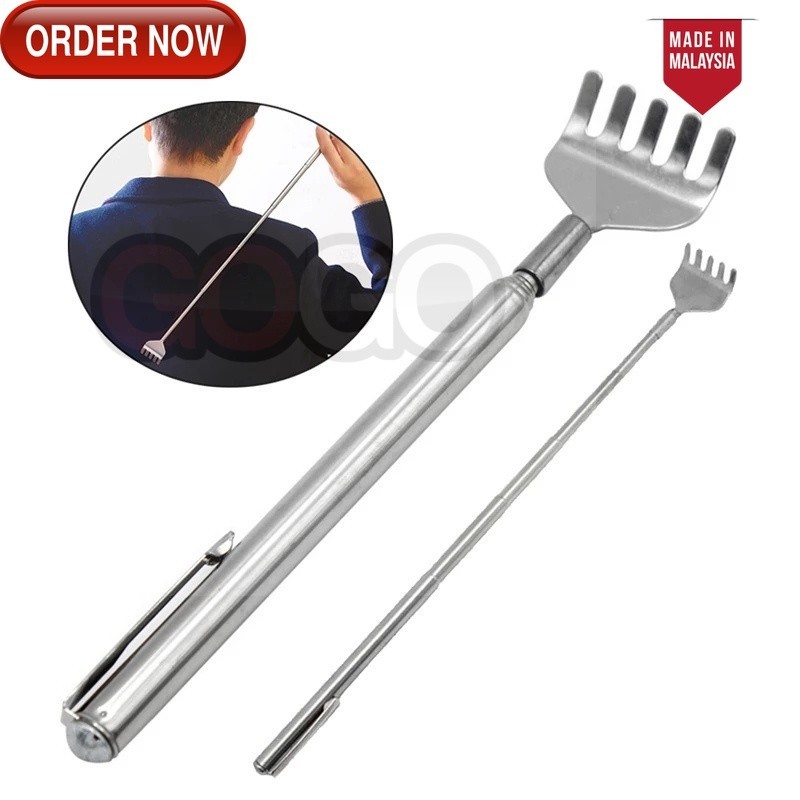 GG Silver Premium Quality Stainless Steel Telescopic Adjustable Back ...