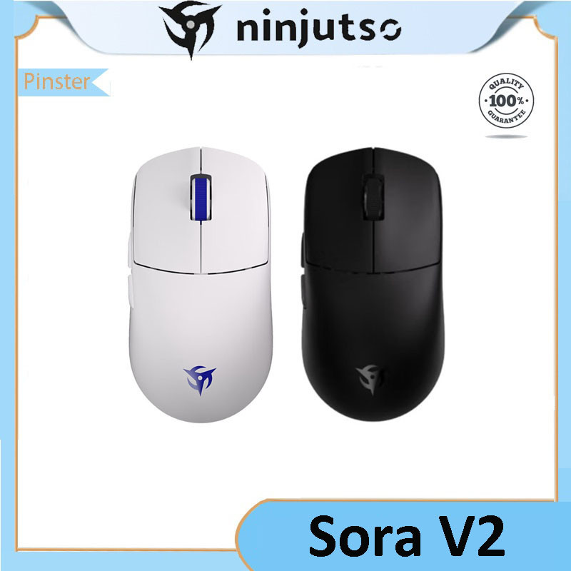 【Available in stock】NINJUTSO Sora V2 Wireless Dual Mode Lightweight ...