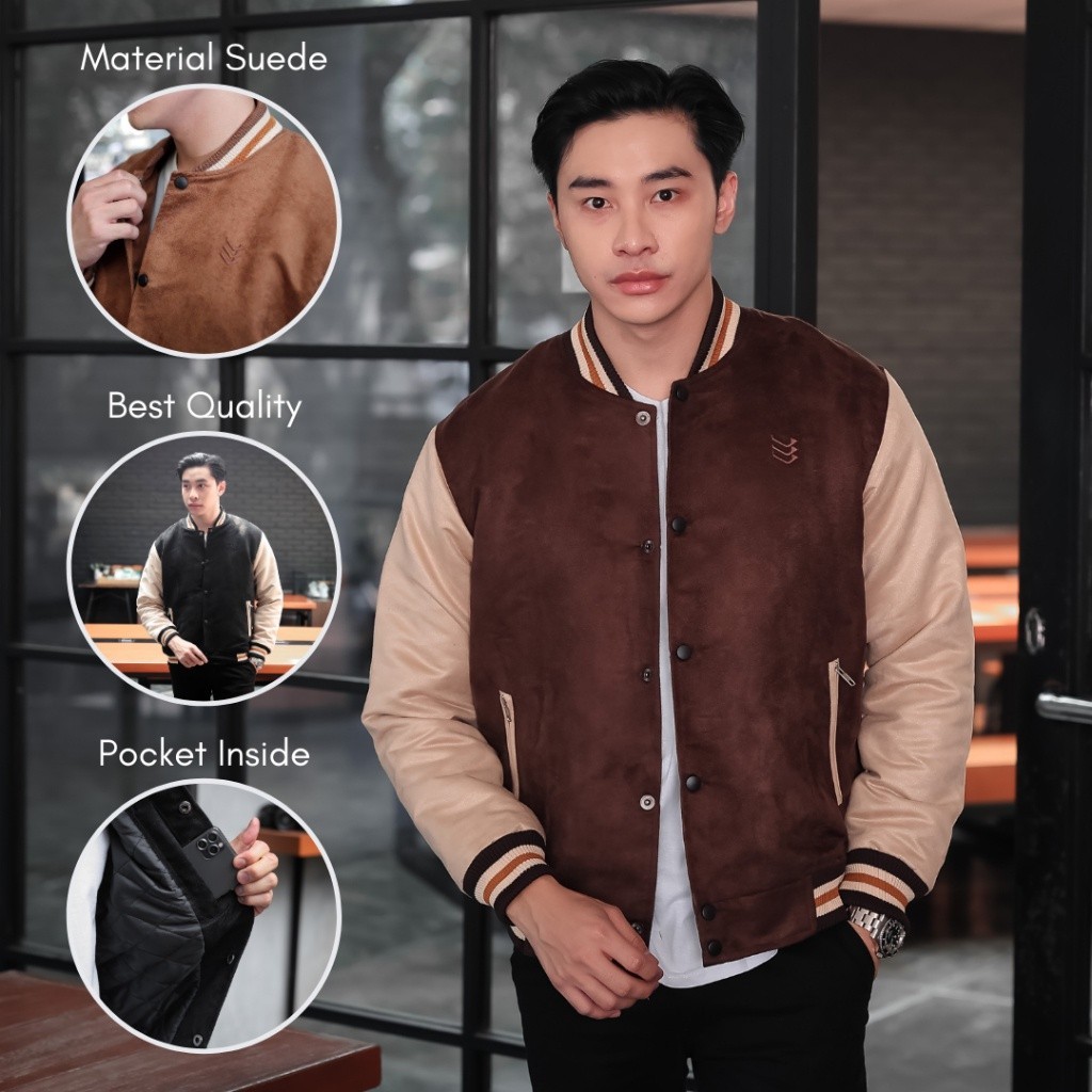Original Bomber Jacket Men Severus Keren Fashionable Thick/Jacket Men ...