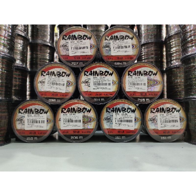 TALI TANGSI 1/4 EXORI #12LB #15LB #20LB #25LB #30LB #40LB #50LB #60LB ...