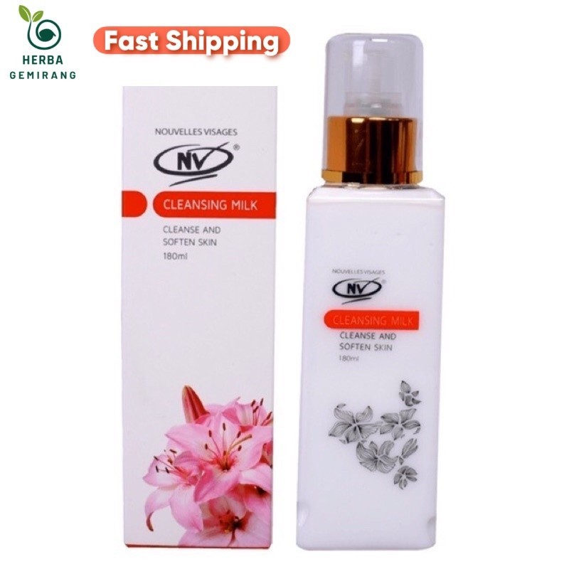 💯ORIGINAL NV NOUVELLES VISAGES CLEANSING MILK 180ml | Shopee Malaysia
