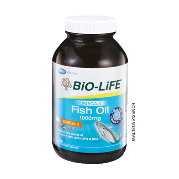 BIO-Life Fish Oil 1000mg (200's) (Exp: 03/2026) | Shopee Malaysia