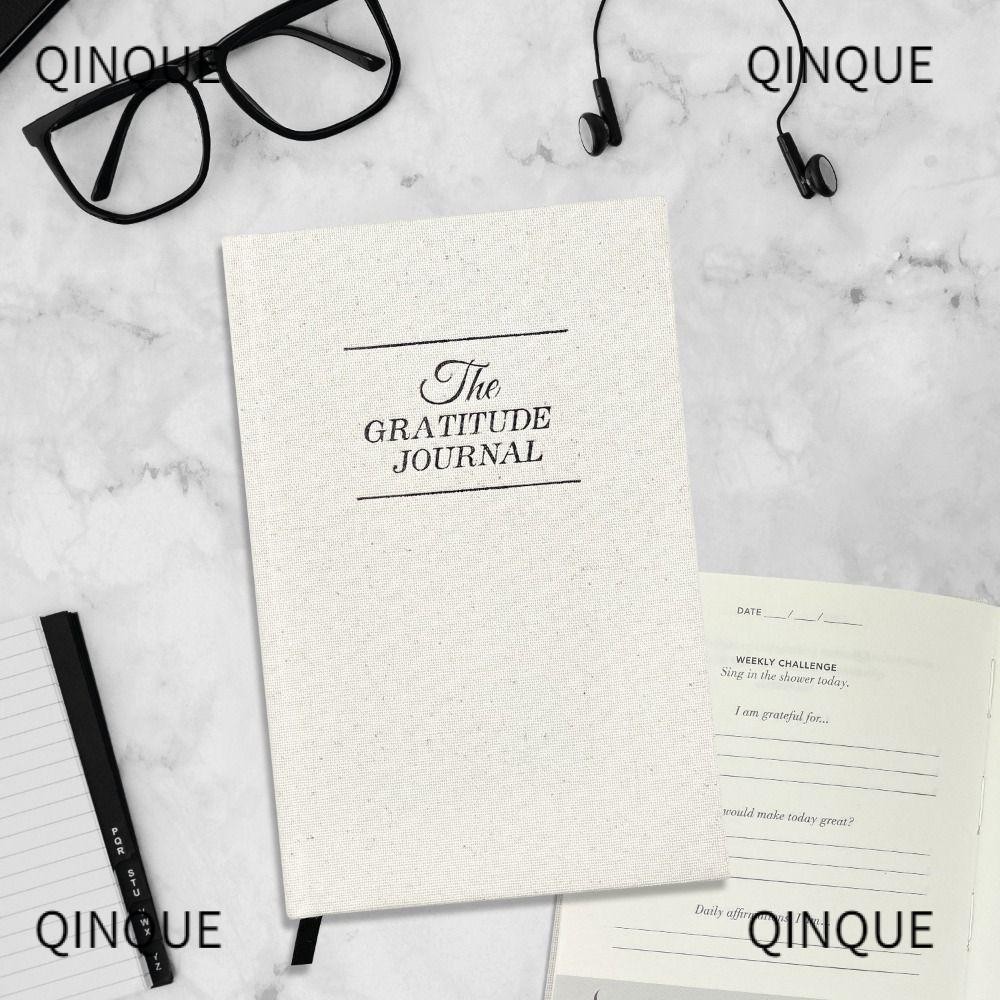 QQIN Gratitude Journal Target Stationery Write Self-discipline Hand ...