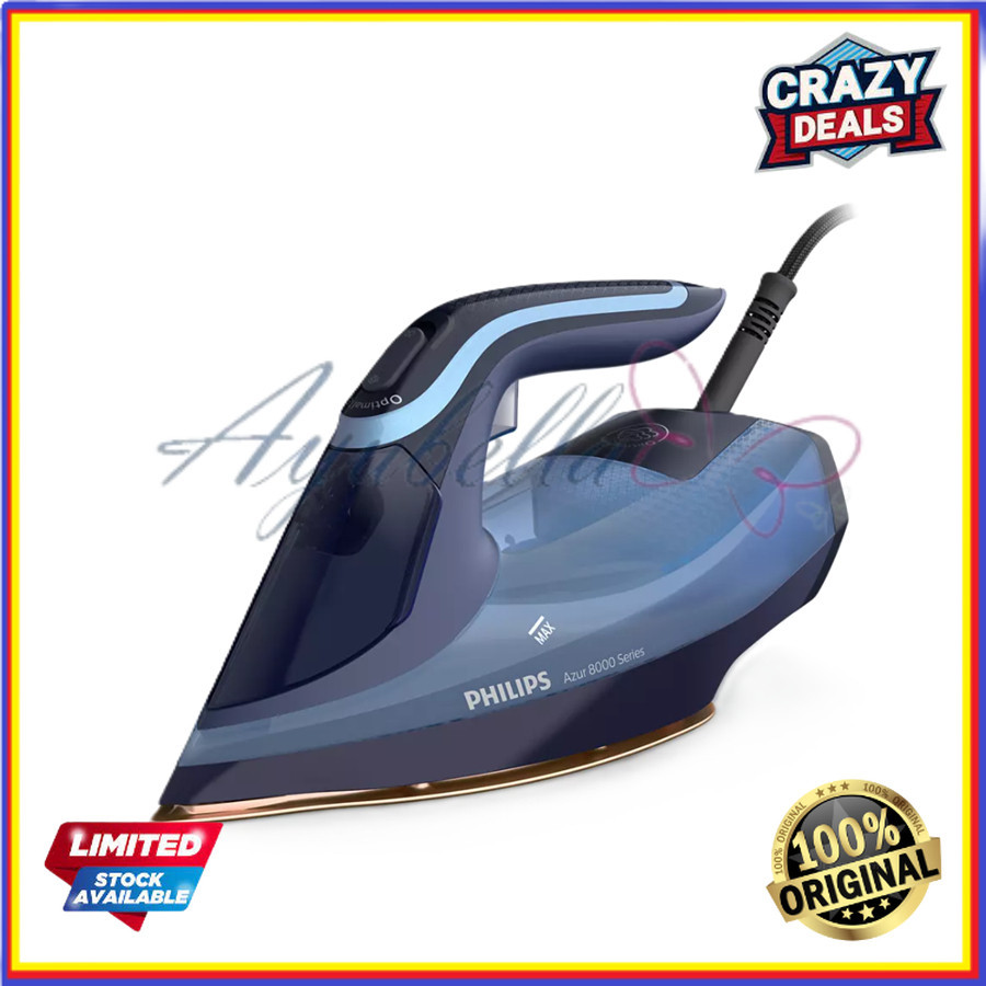 DISPLAY SET Philips DST8020/20 Azur 8000 Series Steam Iron 3000W Random ...