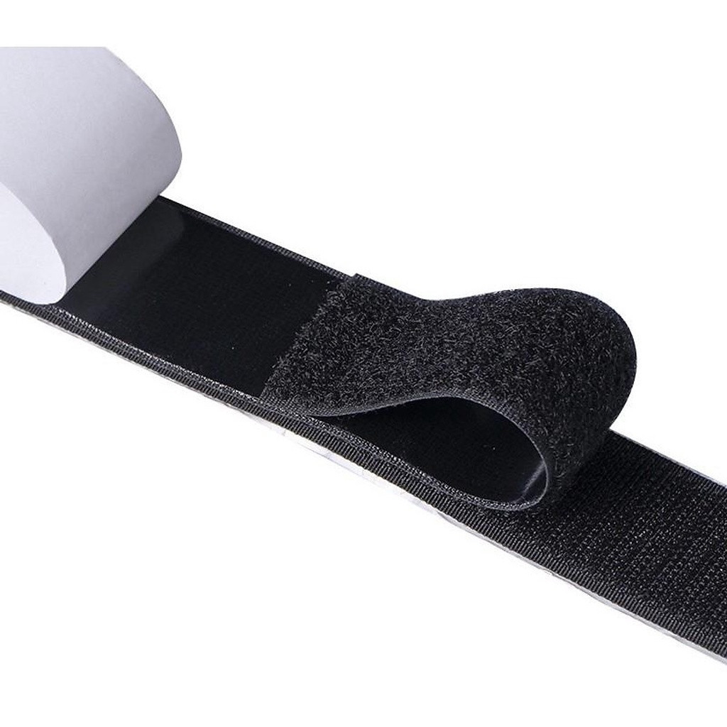 (SOLD BY METER LONG) Tear-off Velcro, spiked tape, rough buckle with ...