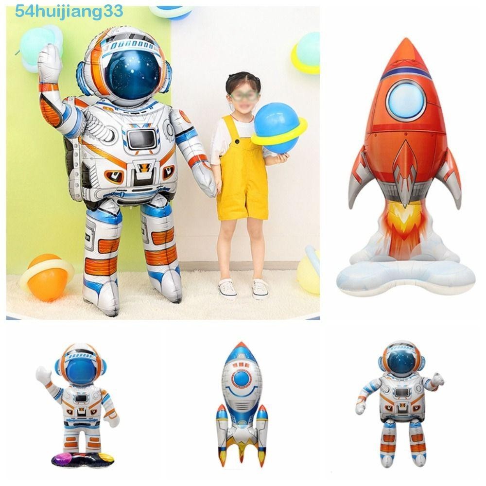 HUIJIANG Astronaut Balloon, Giant Inflatable Space Rocket Balloon ...