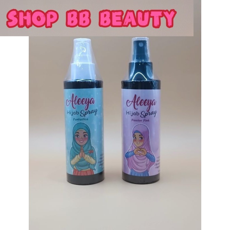 Bb beauty shop aleeya hijab spray aleeya spray tudung 150ml | Shopee ...