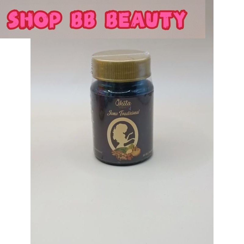 Jamu tradisional Jammu Qhita 30 biji botol hitam | Shopee Malaysia
