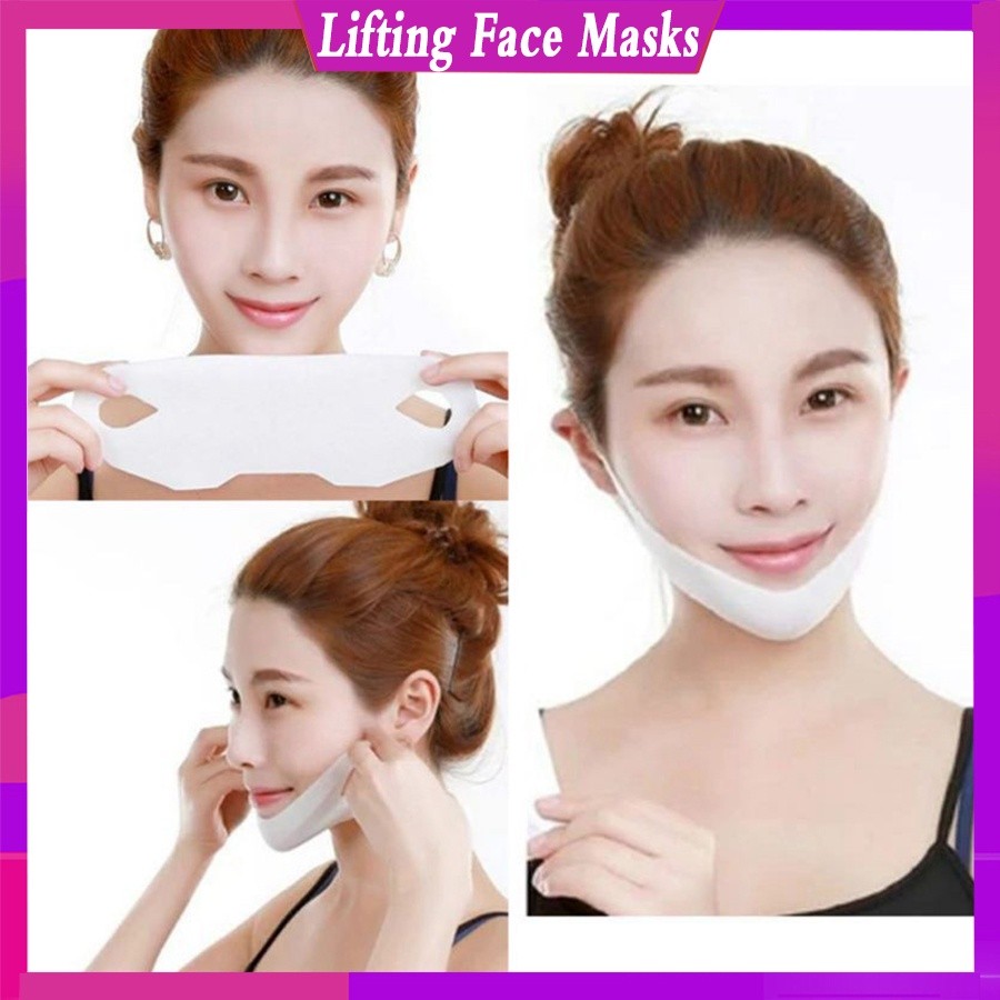 Lifting Face Masks V Shape Face Slim Chin Check Lift V-Shape Facial ...