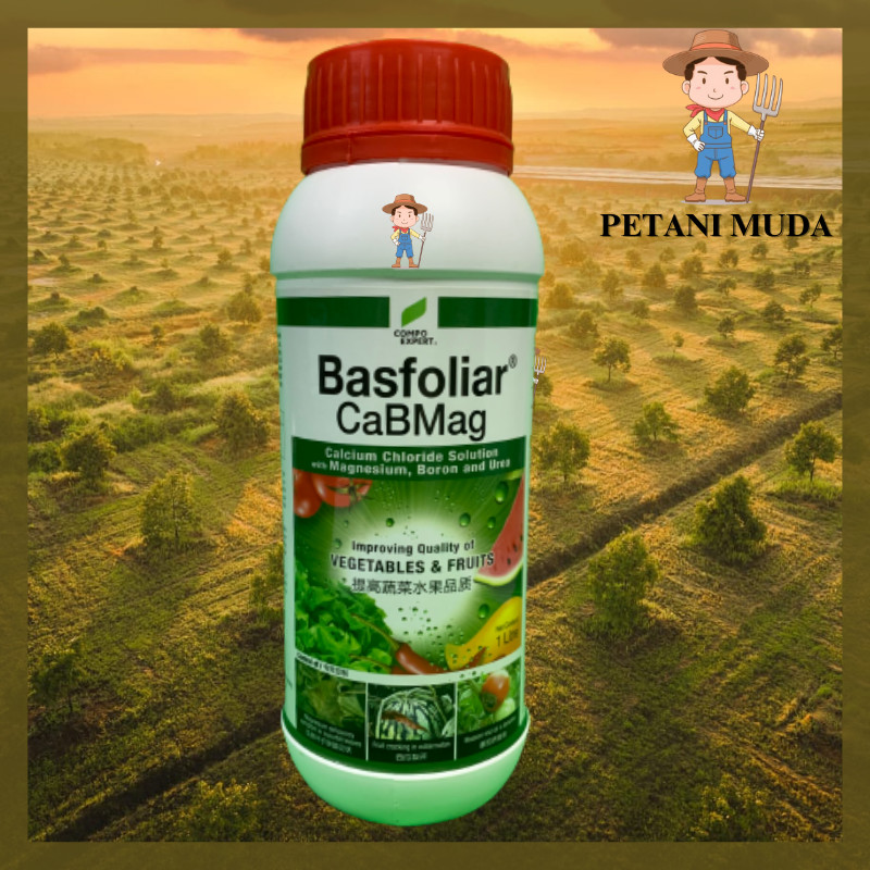 [ORIGINAL] 1L Basfoliar CaBMag (Calcium,Boron,Mag)Compo Expert Baja Air Fertilizer Compo Vitamin ...